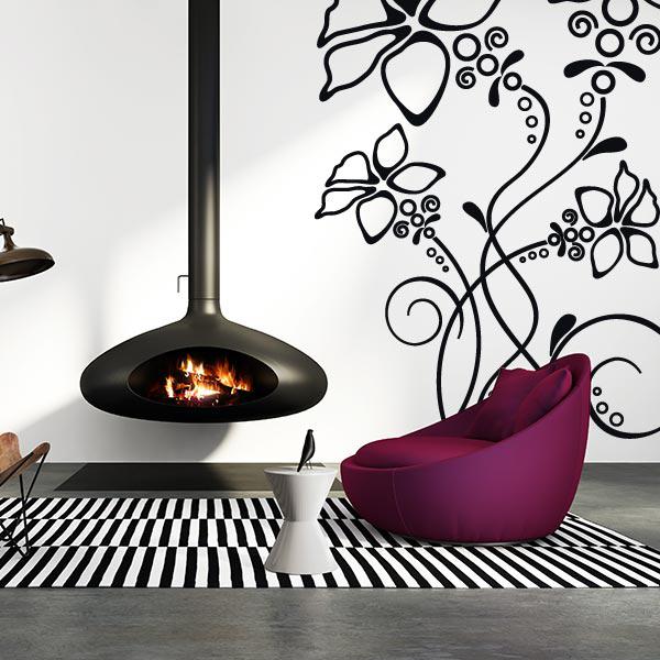 🥇 Decorative vinyl stickers and sticker flowers 🥇