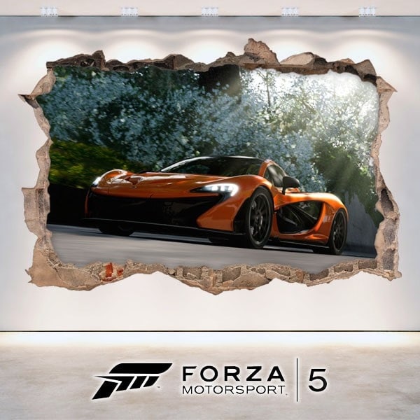 🥇 Decorative vinyl 3D Forza Motorsport 5 🥇