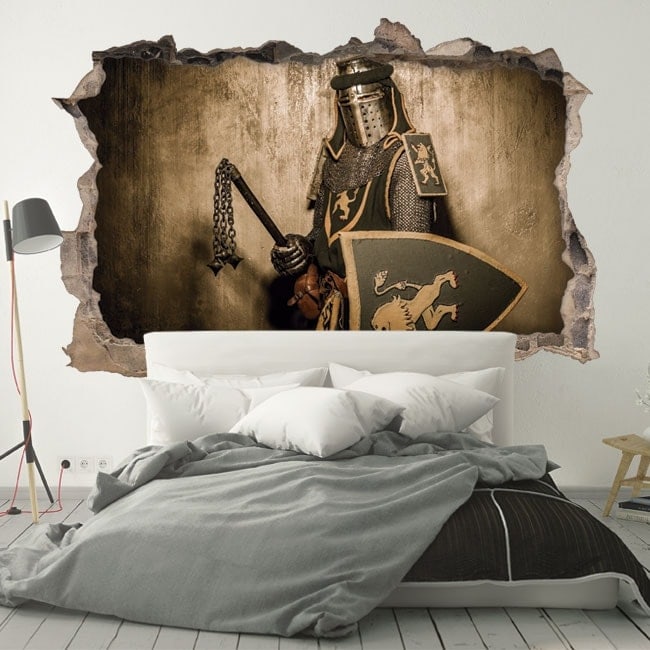 🥇 Stickers medieval warrior 3D 🥇