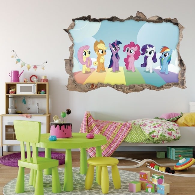 Wall Decals My Little Pony XL Muursticker My Little Pony Rainbow Dash
