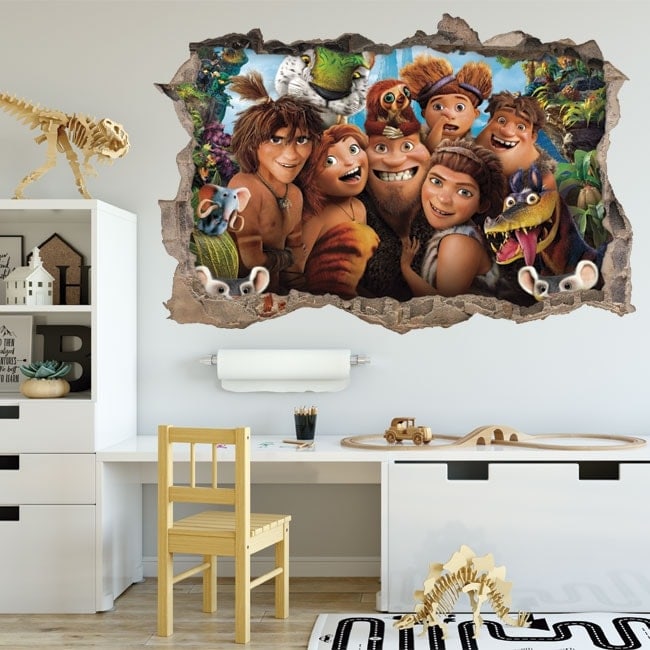 🥇 Wall stickers The Croods 3D 🥇