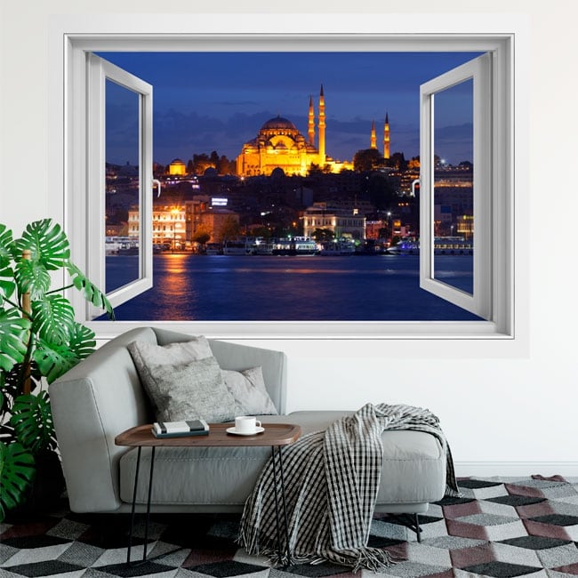 🥇 Vinyl windows istanbul suleiman mosque 3d 🥇