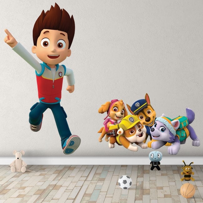 🥇 Vinyl and stickers ryder the paw patrol 🥇