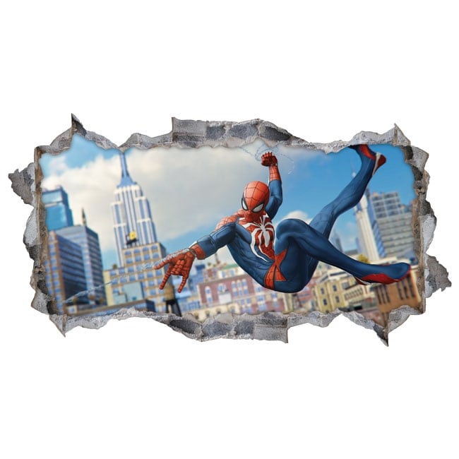 3d Marvel Stickers Marvel Spiderman 3-D Stickers - Superhero Cartoon ...