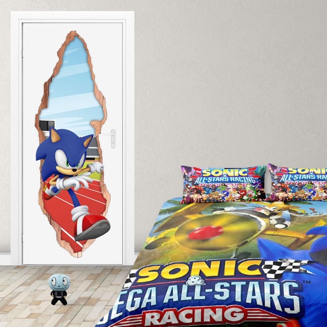 🥇 Vinyl doors 3d video game sonic 🥇