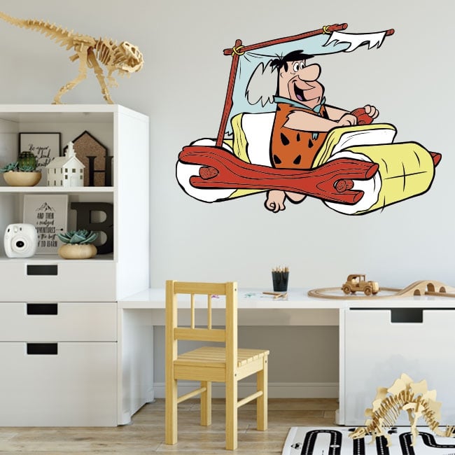 🥇 Vinyl and stickers the flintstones 🥇