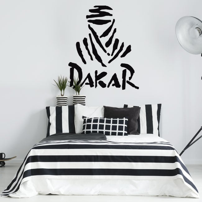 🥇 Vinyl and stickers dakar logo 🥇