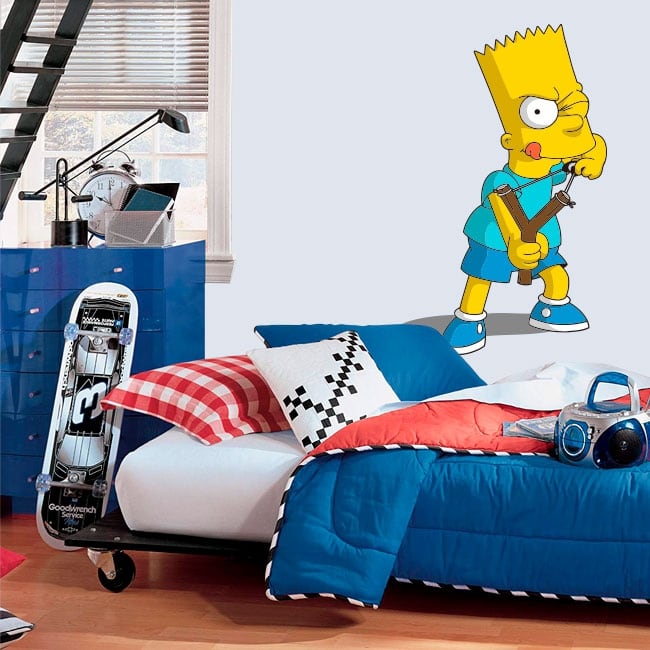 🥇 Vinyl and stickers bart simpson 🥇