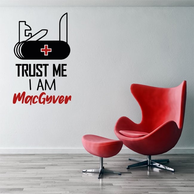 🥇 Vinyls and stickers macgyver 🥇