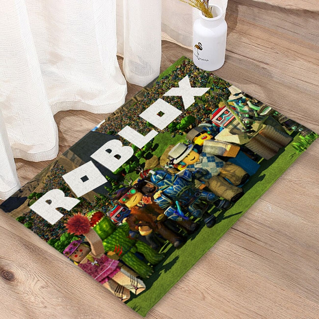 🥇 Roblox video game printed rug 🥇