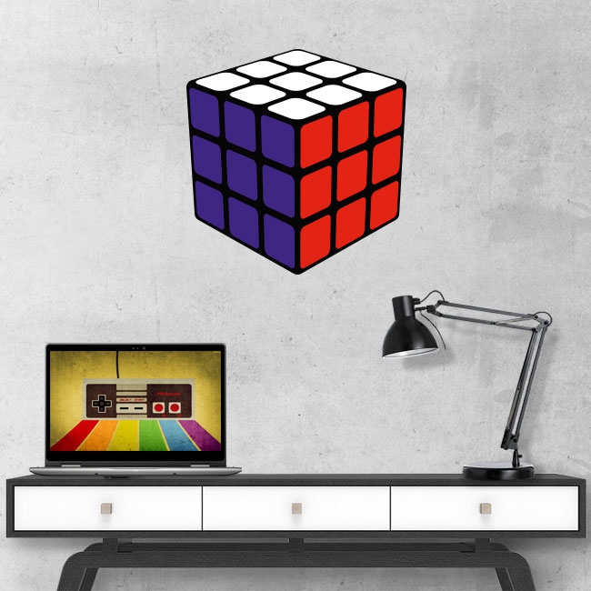 🥇 Vinyl and stickers rubik's cube 🥇