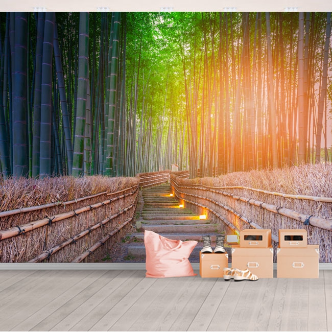 Bamboo Forest Wall Mural