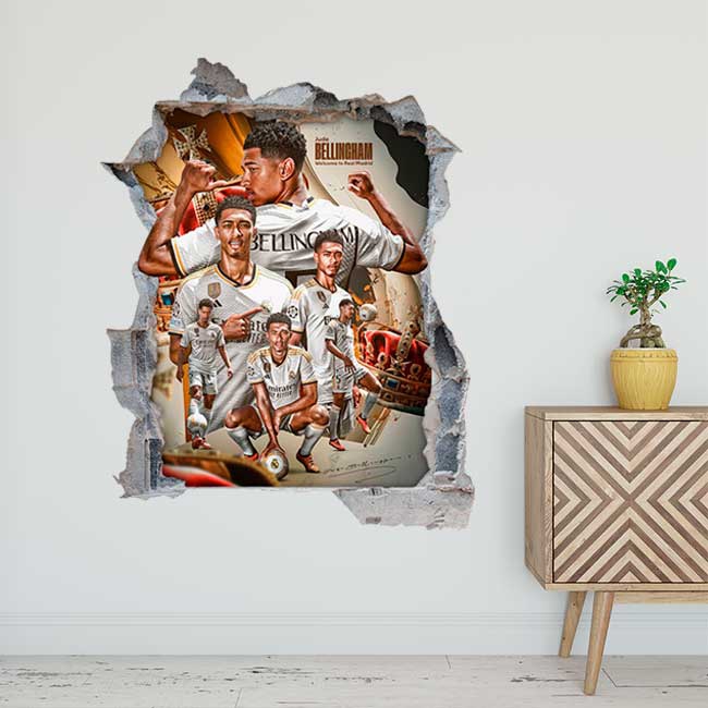 🥇 3d vinyl hole jude bellingham collage 🥇